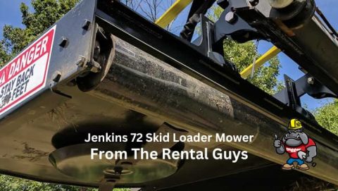 Jenkins Brush Mower For Skid Loader